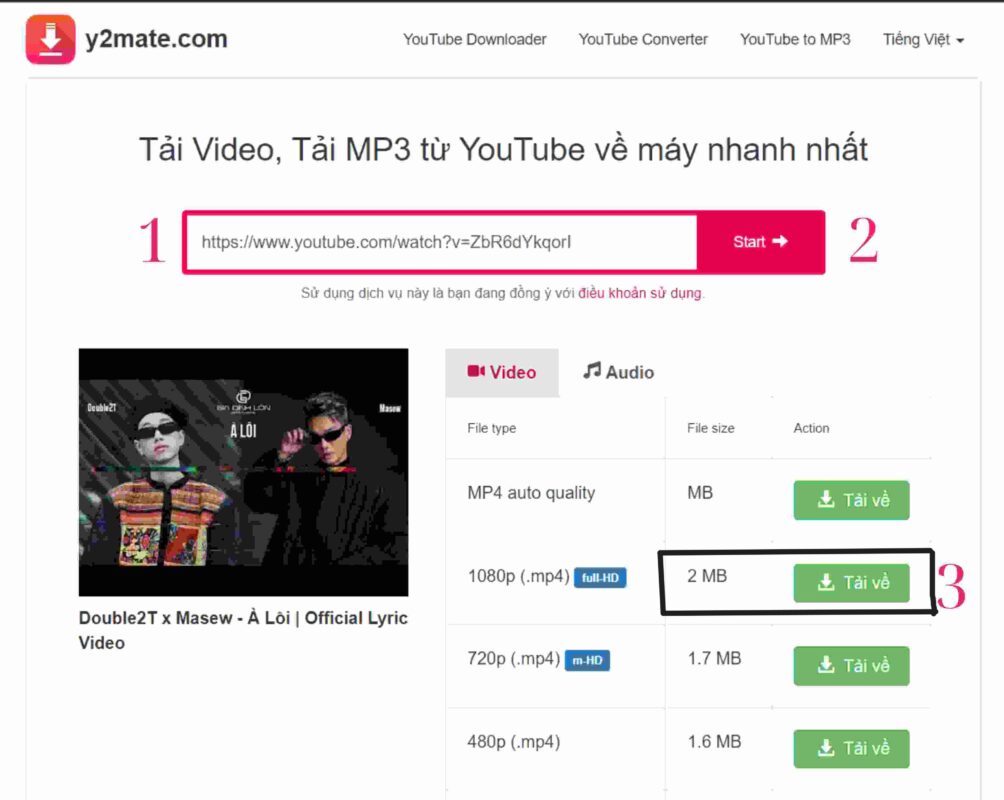 Y2mate.com là gì? Ưu nhược điểm và cách sử dụng Y2mate